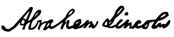 Abraham_Lincoln_Signature.svg | Biography OnlineBiography Online